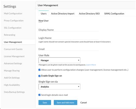 User Management Analytics Plus