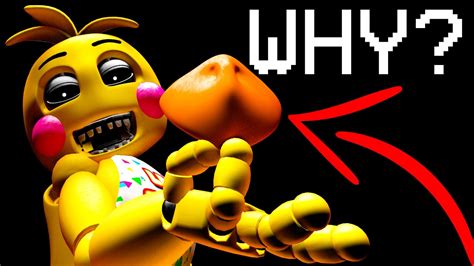 Why Does Toy Chica Take Off Her Beak Youtube