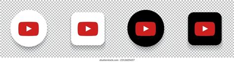 Youtube Video App Logo Vector Template Stock Vector Royalty Free