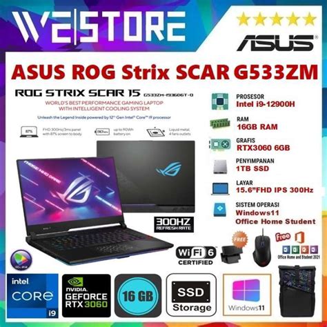 Promo Asus Rog Strix Scar G Zm I H Gb Tb Ssd Rtx Gb Fhd Ips Hz Win