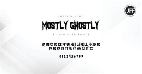 Mostly Ghostly Font Download Free
