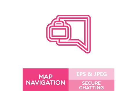 map navigation secure chatting graphic by beldonbenediktus · creative