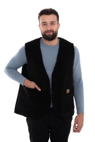 Жилет 3 в 1 ЧЕРНЫЙ. woollamb