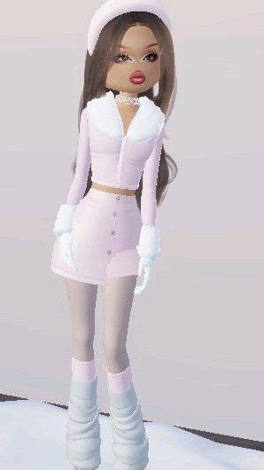 Dress To Impressdti Snow Day Outfit In 2024 Dress To Impress Vip