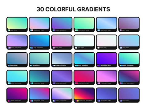 30 Best Gradient Backgrounds Gradient Backgrounds With Color Codes