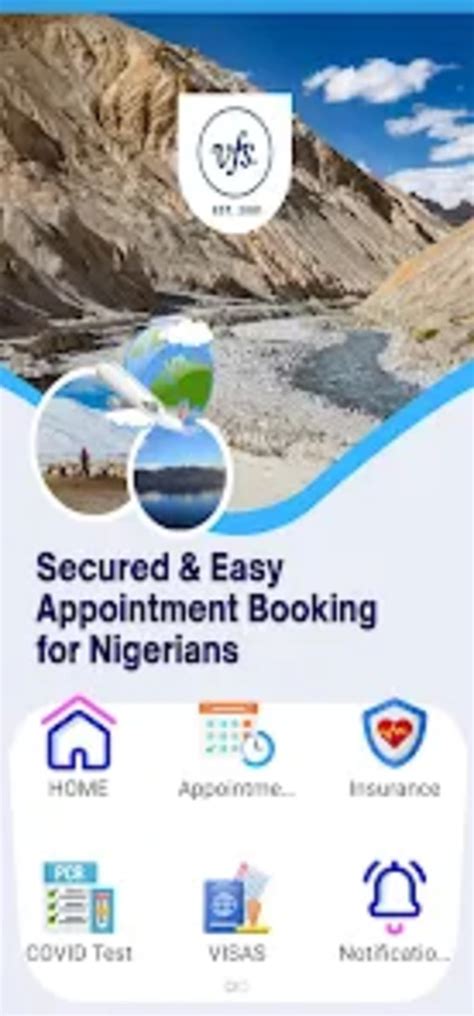 Vfs Global Book Appointment For Android Download