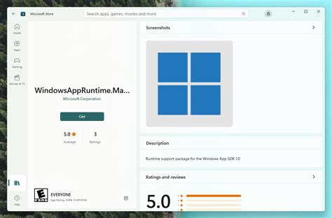 Windows App Runtime Store Product Detail Page Looks Like Malware · Issue 2435 · Microsoft