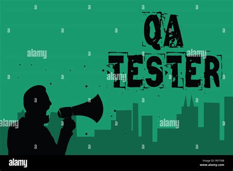 Word Writing Text Qa Tester Business Concept For Quality Assurance Of An On Going Project