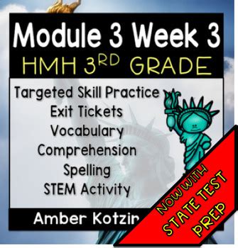 Into Reading HMH Rd Grade Module Week Ultimate Pack By Amber Kotzin