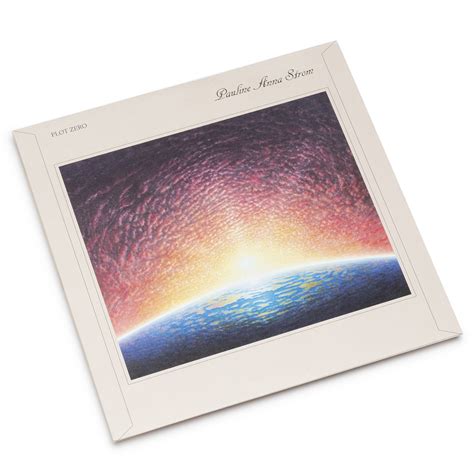 Pauline Anna Strom Plot Zero Lp Soundohm