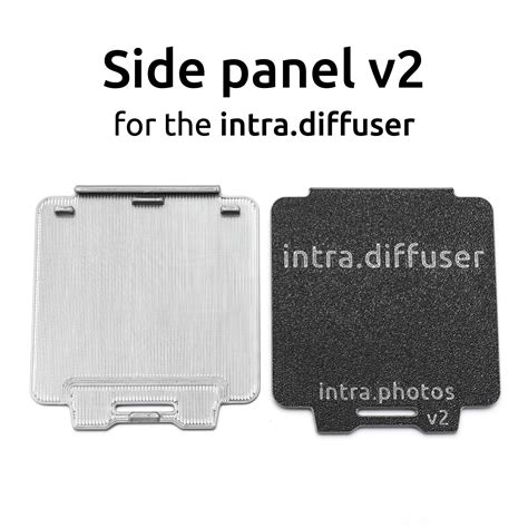 Side Panel For The Intradiffuser Intraphotos