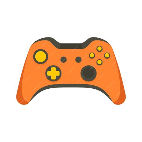 Premium Vector Video Game Controller Icon Flat Illustration Of Video