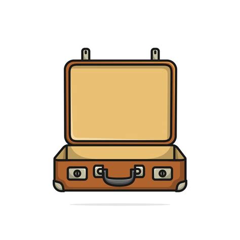 Cartoon Suitcase Vector Art Icons And Graphics For Free Download
