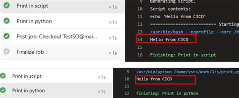 Azure Devops Where Does The TFS Pipeline Prints The Output Stack Overflow