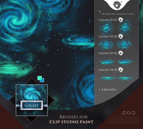 Brush Galaxy By Insaro On Deviantart