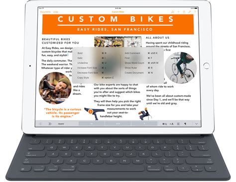 Ios How Can I Implement The New Ipad Pro Keyboard Shortcuts Feature