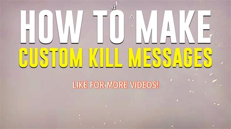 how to make custom kill messages in war thunder updated 2025 youtube