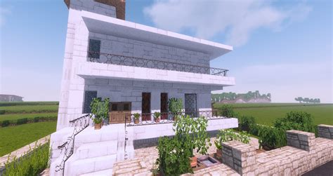Diorite Minecraft House