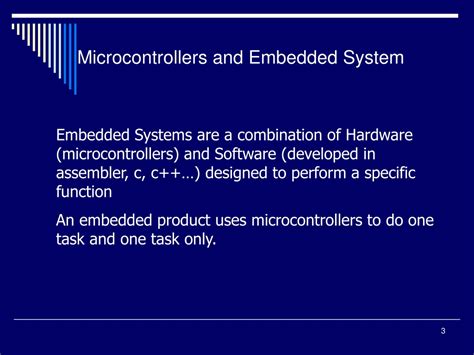 Ppt Introduction To Embedded Systems Understanding Microcontrollers