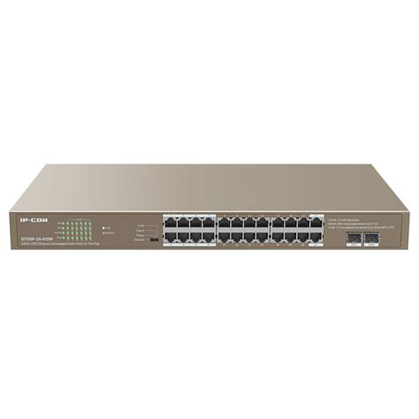 IP COM Port Gigabit Ethernet SFP Ethernet Unmanaged Switch With Port PoE G P