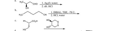 2 dil hcl 1 ag2o water 2 hcl water 1 dibal