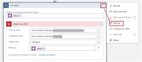 Read List Of Files In Azure Blob Storage Folder Using Logic Apps And Insert File Names With