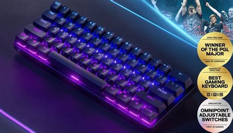 Steelseries Apex Pro Mini Wireless Compact Gaming Keyboard