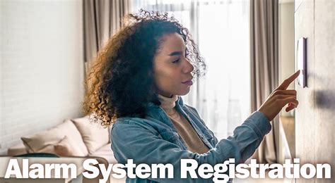 Alarm System Registration System 5 Electronics