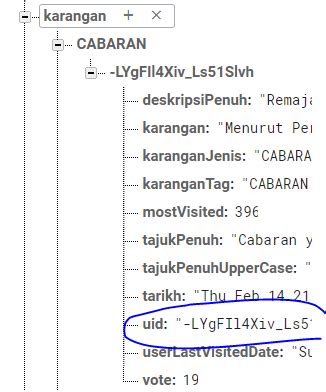 Android Firebase Get Value From Uid After Unkown Uid Stack Overflow