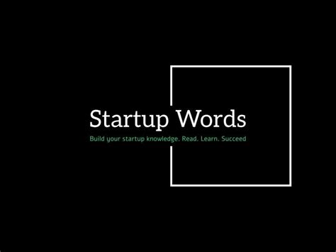 Rohit Rawat On Linkedin Here It Is Startupwords Focuses On Building Startup Knowledge Its A