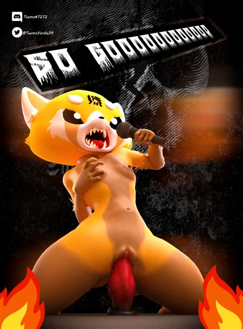 Rule 34 Absurd Res Aggressive Retsuko Ailurid Anthro Breasts Dildo Dildo In Pussy Dildo