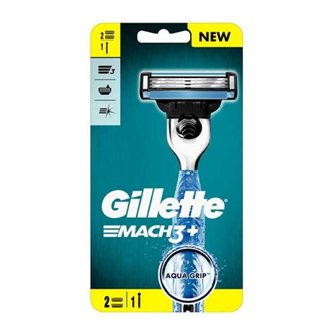 Gillette Mach Tree Turbo Razor Handle 1 With Blade Shopee Malaysia