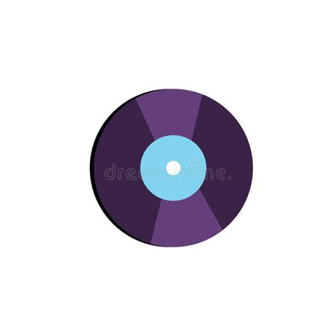 Vector Illustration Of Vinyl Record Retro Music Equipment Stock Vector Illustration Of