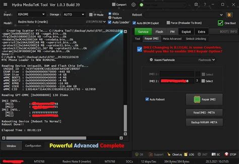 Xiaomi Redmi Note Merlin Repair Imei Successfully Done By Hydra Tool Gsm Forum