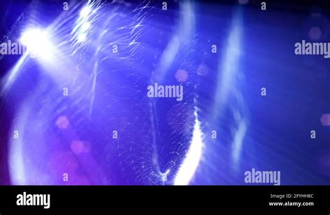 D Loop Abstract Animation With Beautiful Light Effects Of Glow Particles With Stock Video
