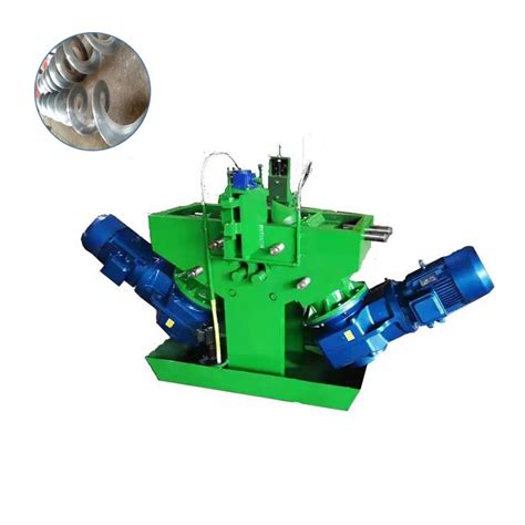 Continuous Spiral Screw Blade Auger Flight Cold Rolling Forming Machine For Conveyor Spiral