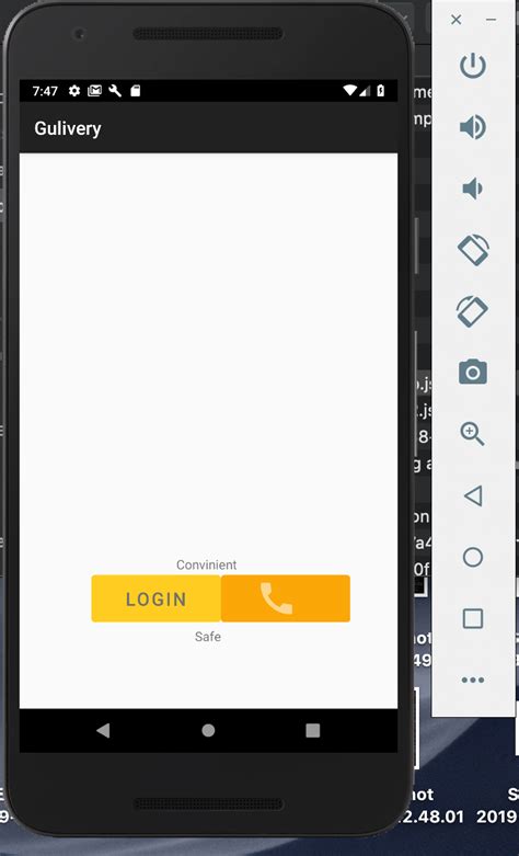 Android Ui On Design View Is Not Being Displayed The Same In Emulator