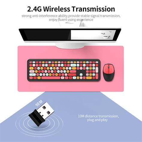 Mofii 666 Colourful 2 4g Wireless Keyboard Mouse Combo Set Purple 780 4046 Mofii 666 Pu