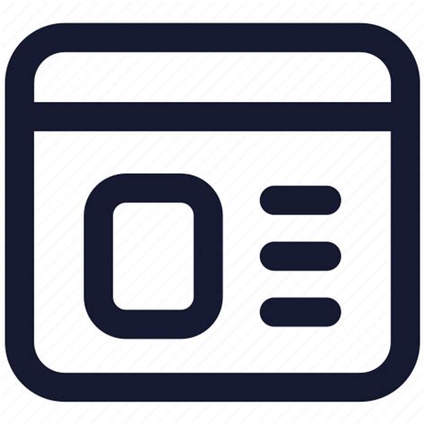 web page business commerce concept creative development icon