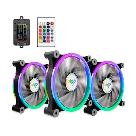 Jual Aigo Fan Z6 3 Rgb Fan Casing Komputer Extra 2 Unit Fan Di Seller