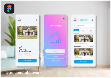 Do Professional Mobile App Ui Ux Design Android Ios By Rahatwork Fiverr