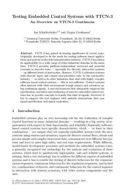 pdf testing embedded control systems with ttcn 3