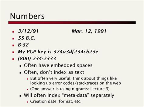 Lecture 2 The Term Vocabulary And Postings Lists Ppt Download