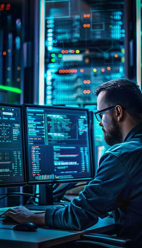 It Programmer Engaged In Software And Hardware Development Within A