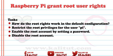 Raspberry Pi Root User