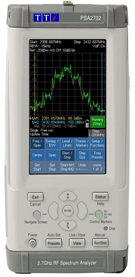 Tti Psa1302 Handheld 13ghz Spectrum Analyzer Tequipment