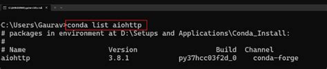 Install Aiohttp In Python GeeksforGeeks