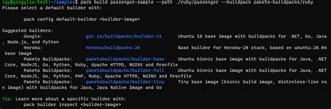 Met An Error When Run Tthe Passenger Sample On Kubernetes · Issue 312 · Paketo Buildpacks