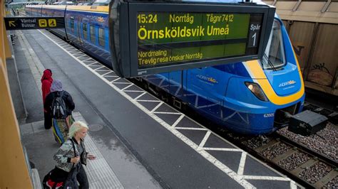 Tågstörning I Norr Tar Sex Veckor Att åtgärda