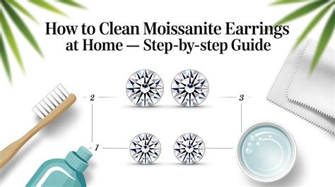 How To Clean Moissanite Earrings At Home Glazed Diamonds